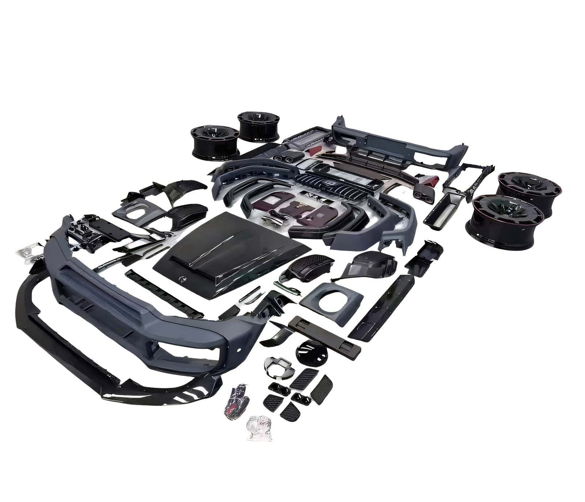 G Class Brabus 900 Body Kit for 2018-2024 Mercedes G Class G63 G550 ...