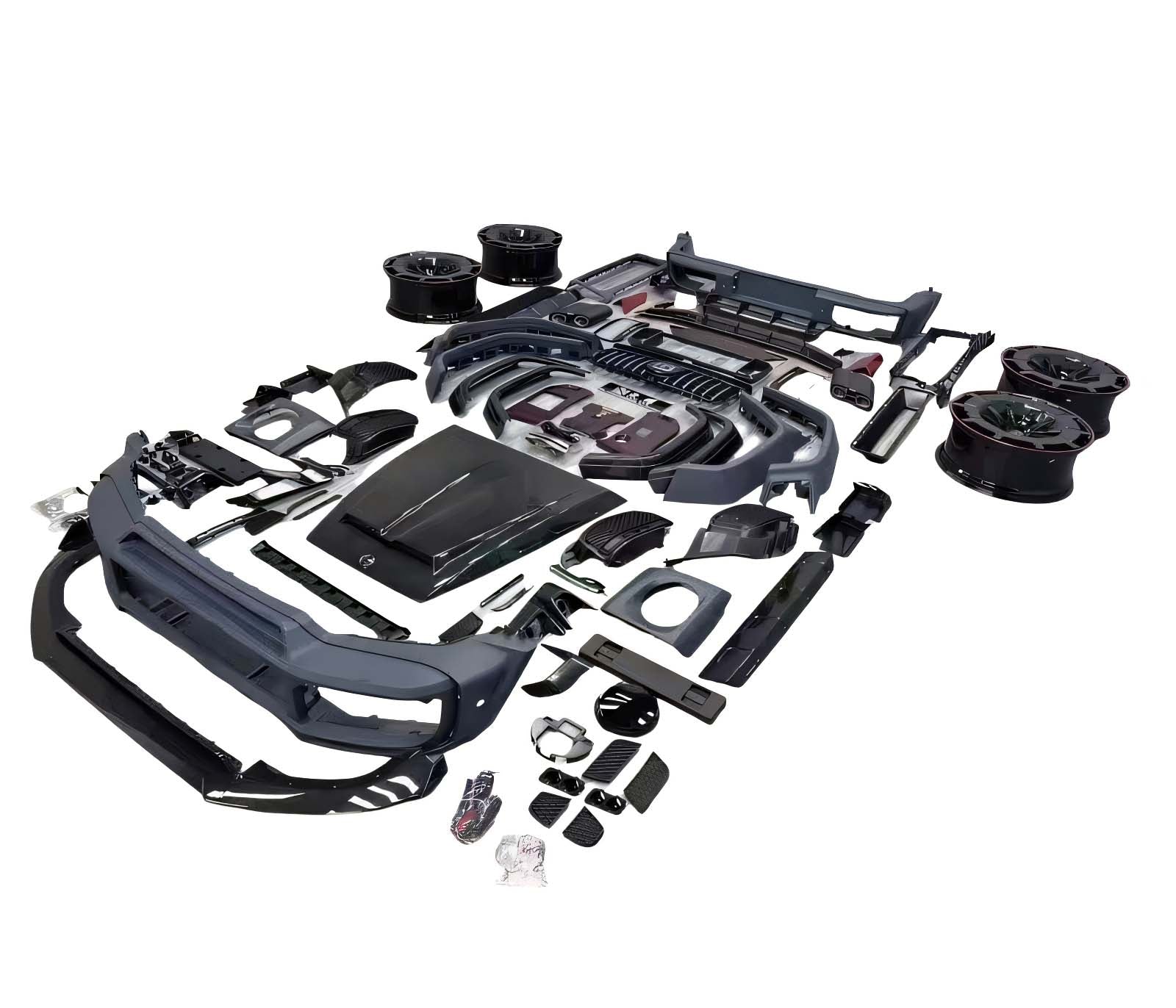 G Class Brabus 900 Body Kit for 2018-2024 Mercedes G Class G63 G550 ...